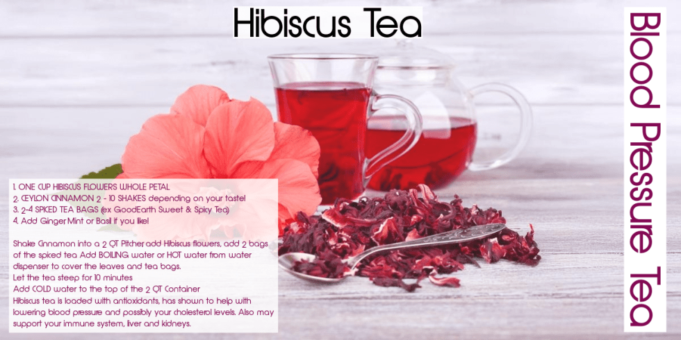 Hibiscus Tea – Blood Pressure Tea | Plant Based Nutrition